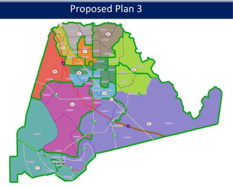 Eye on Ascension: 2011 Proposed Redistricting Maps