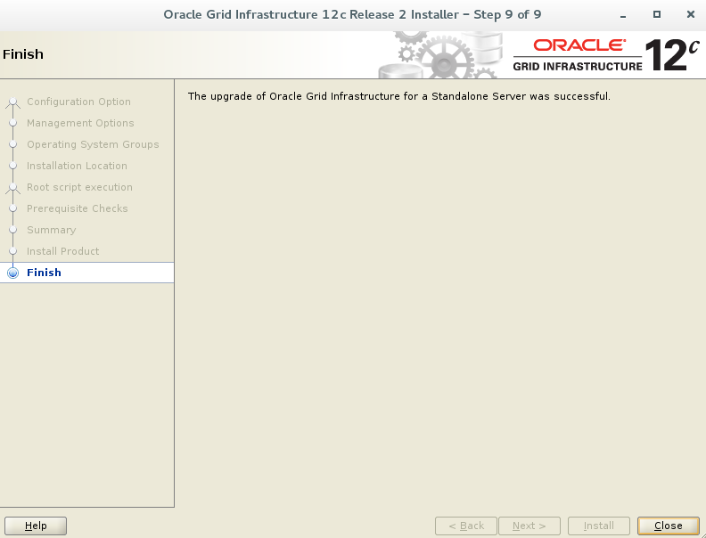 A Help Upgrading Oracle Single Instance With Asm Oracle Restart From 12 1 0 2 To 12 2 0 1