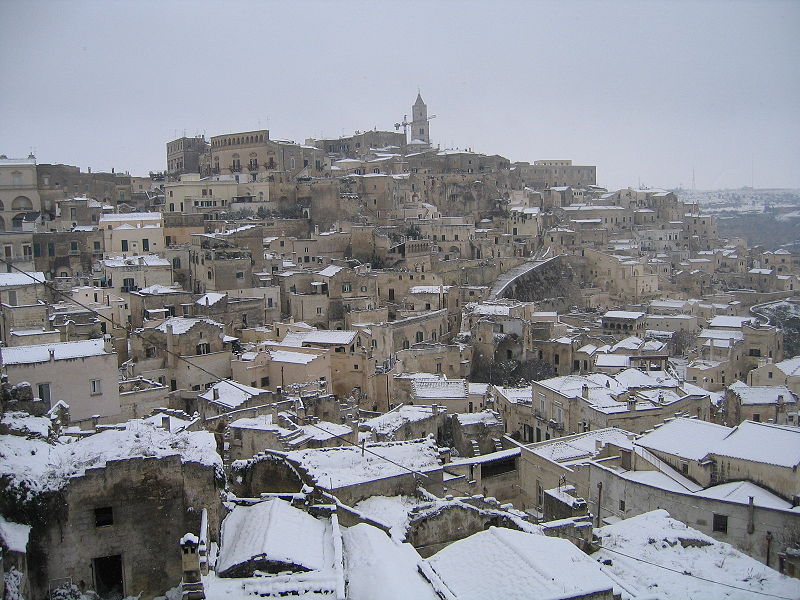 The Sassi Di Matera Situated In The Old Town They Are Composed Of The Sasso Caveoso And The