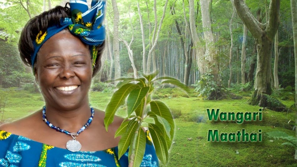 EQUILÍBRIO: Plantamos a paz, Wangari Maathai