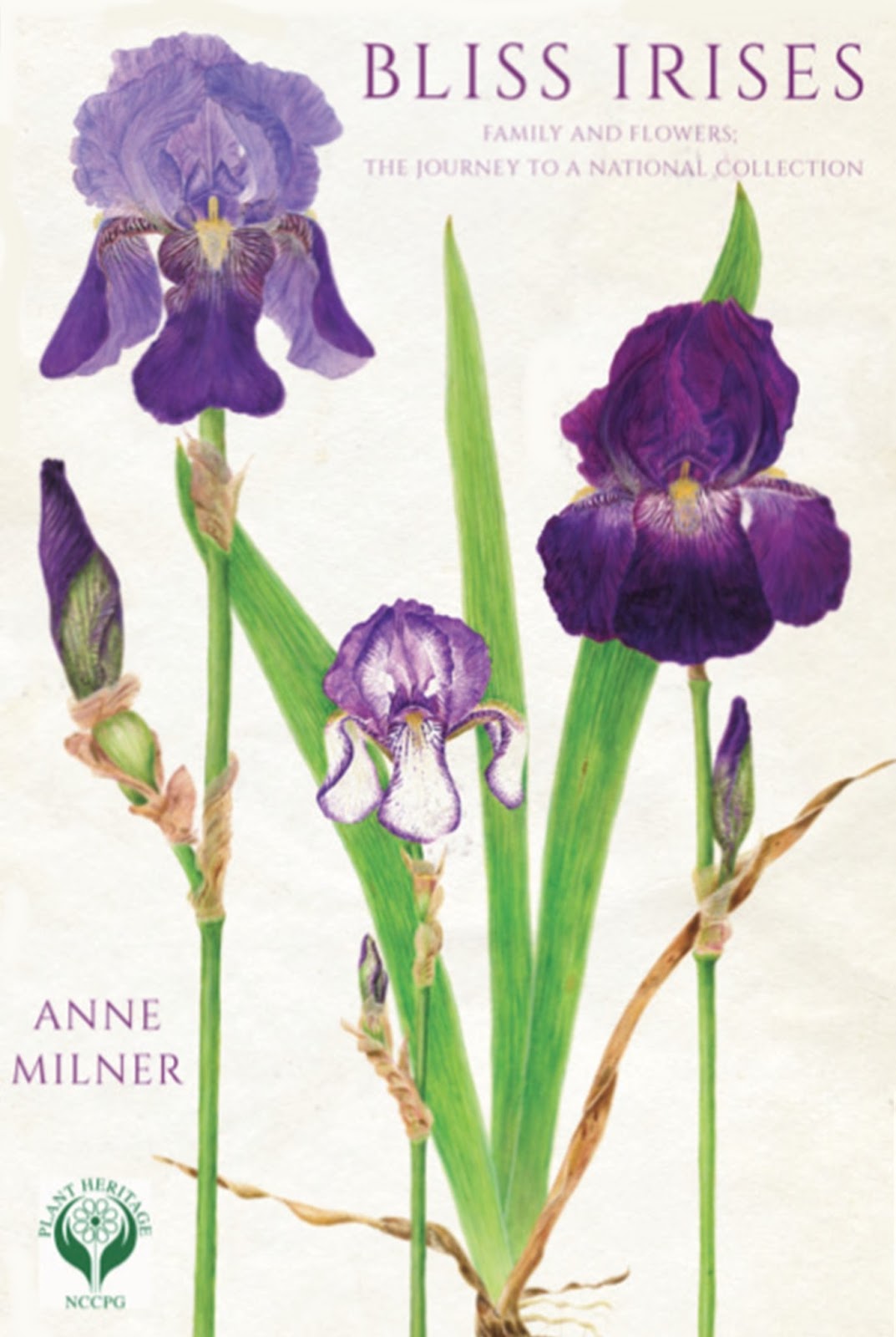 ADVANCE NOTICE 'BLISS IRISES' THE BOOK ~ HERITAGE IRISES