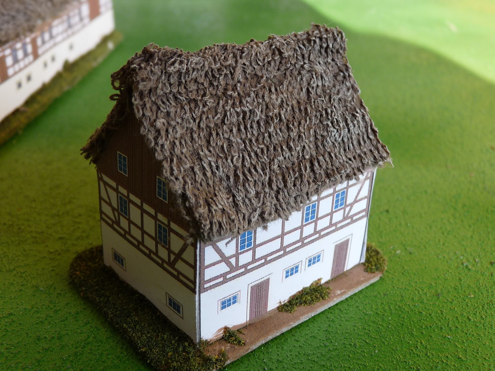 Pijlie´s Wargames Blog: 10mm scale farm/village