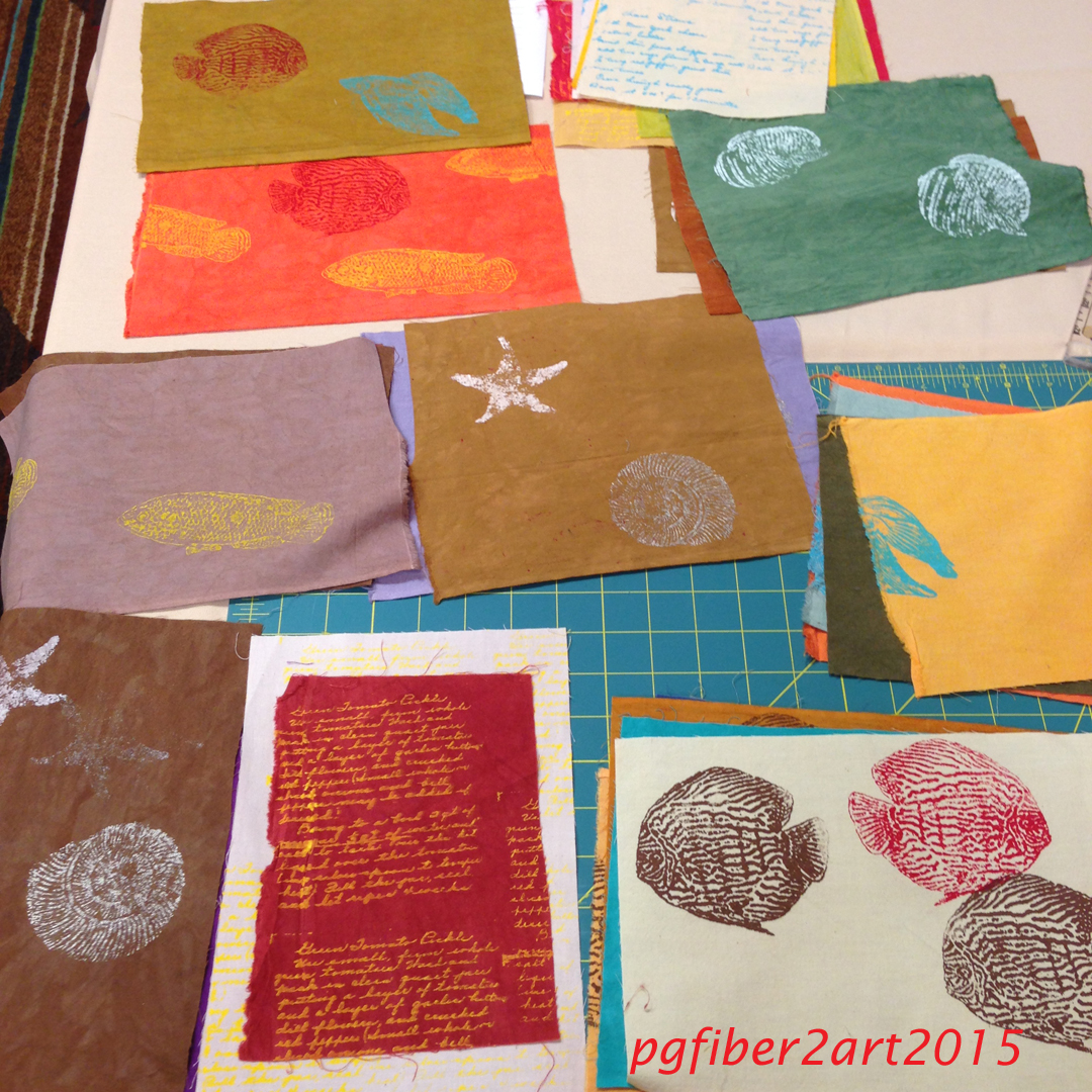 PG Fiber2Art: Elizabeth's Working in a Series