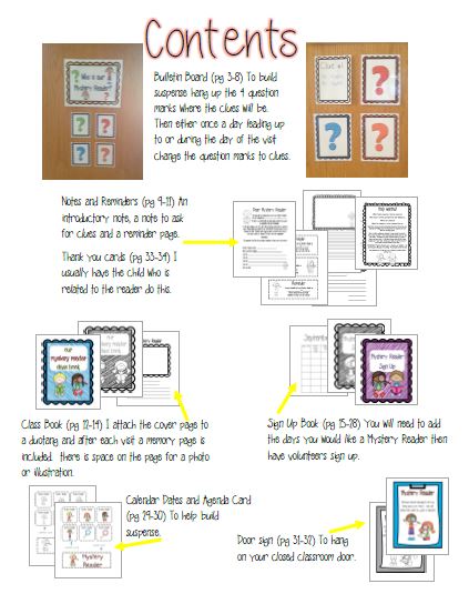 Teach With Laughter: Mystery Reader Complete Classroom Kit