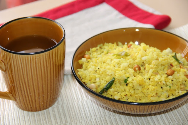 Lemon Aval/ Lemon Flaked Rice/ Lemon Poha ~ Lincy's Cook Art