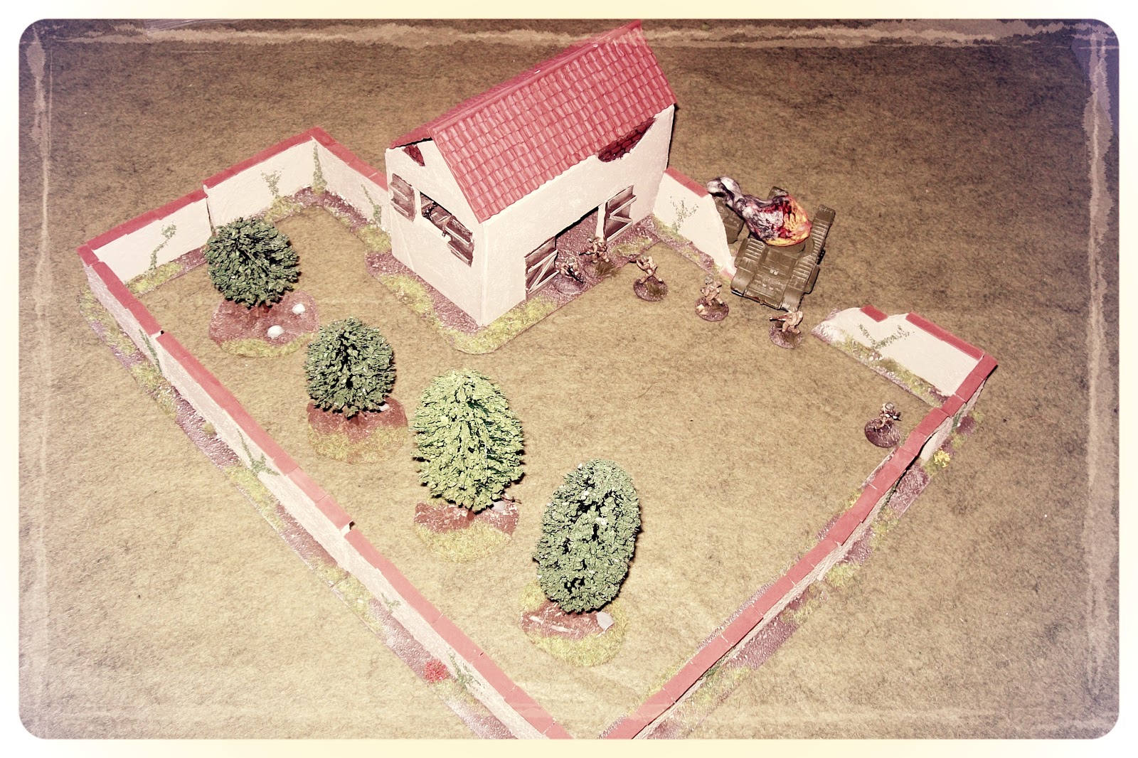 Iron Kingdoms at War: European Barn Terrain Piece...