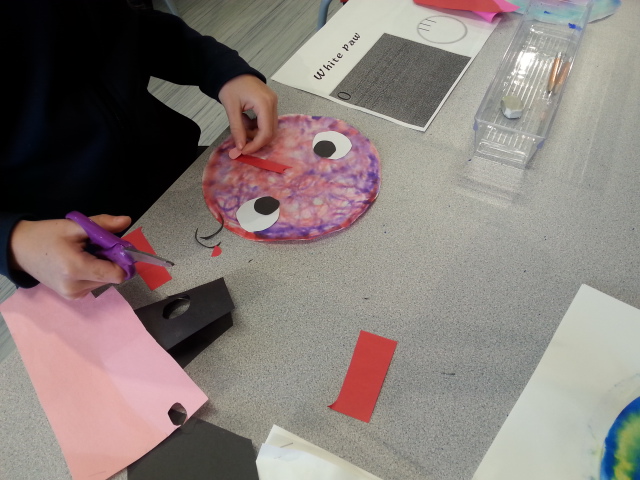 a faithful attempt: Tie Dye Coffee Filter Creatures