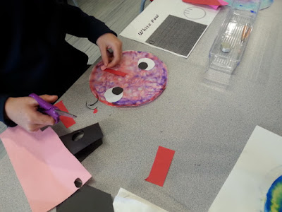 a faithful attempt: Tie Dye Coffee Filter Creatures