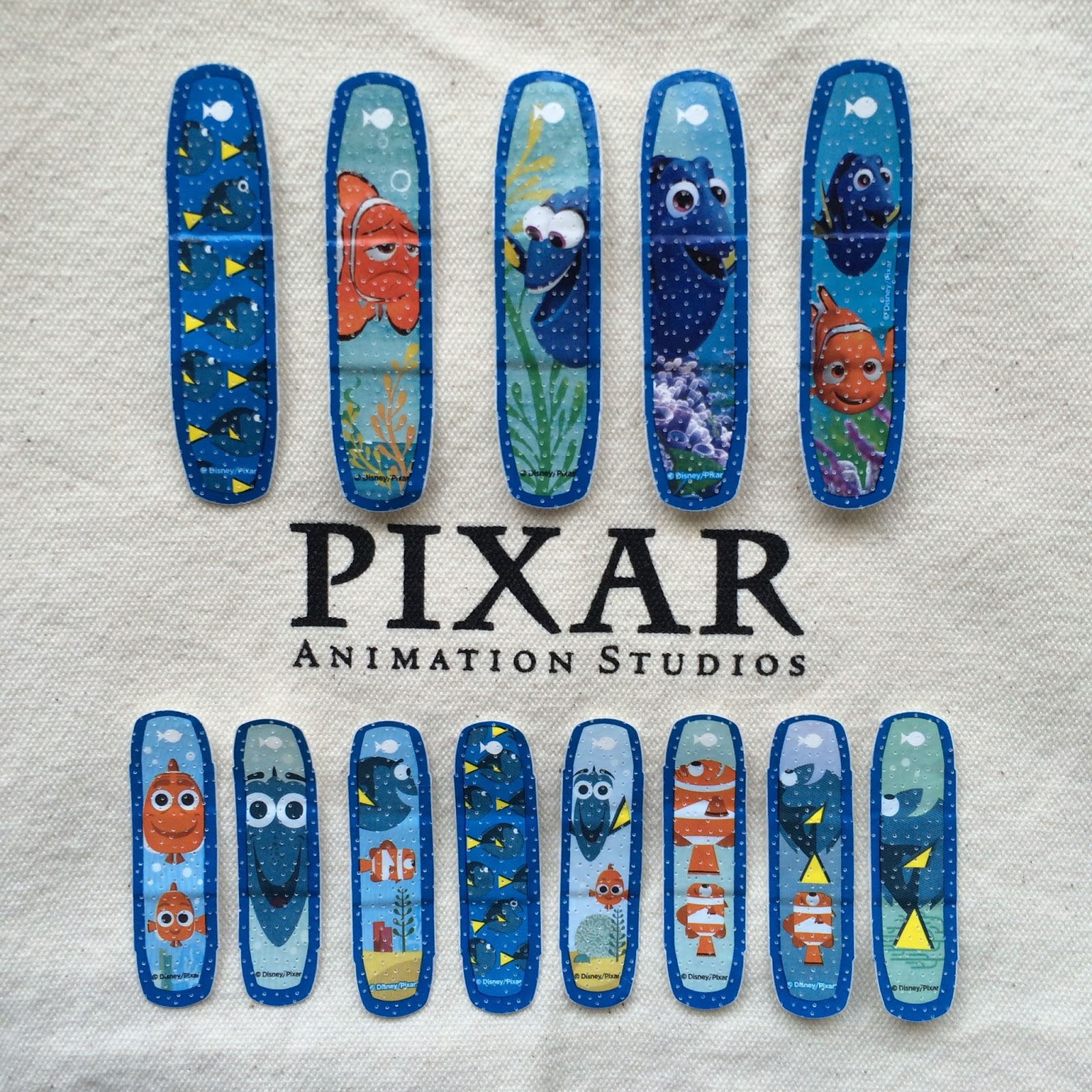 Dan the Pixar Fan: Finding Dory: Band-Aids