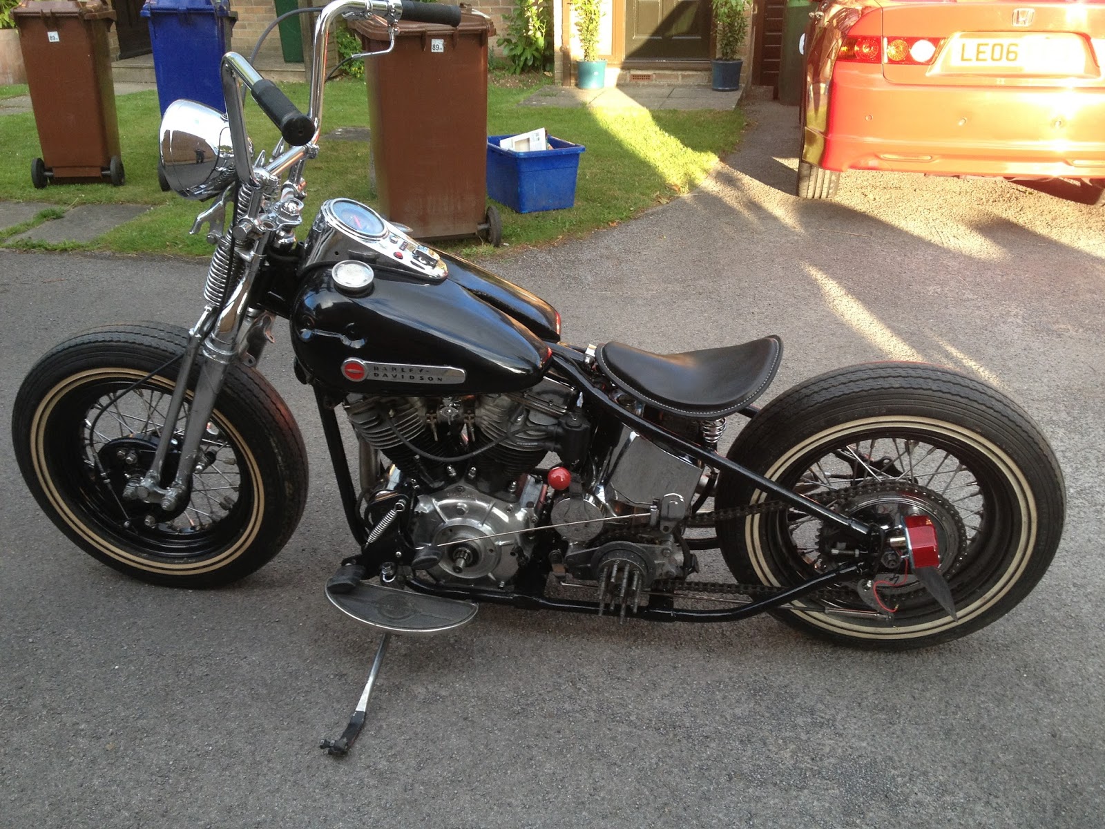 Cyclefools: 57 Panhead Bobber