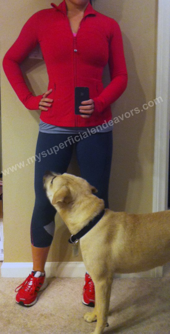 My Superficial Endeavors Lululemon Define Jacket Currant