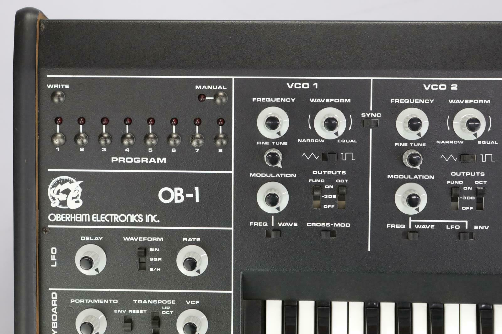 MATRIXSYNTH: 1978 Oberheim OB-1 Analog Snythesizer SN 0003