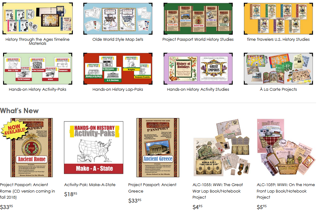 Little Homeschool on the Prairie: Home School in the Woods Review