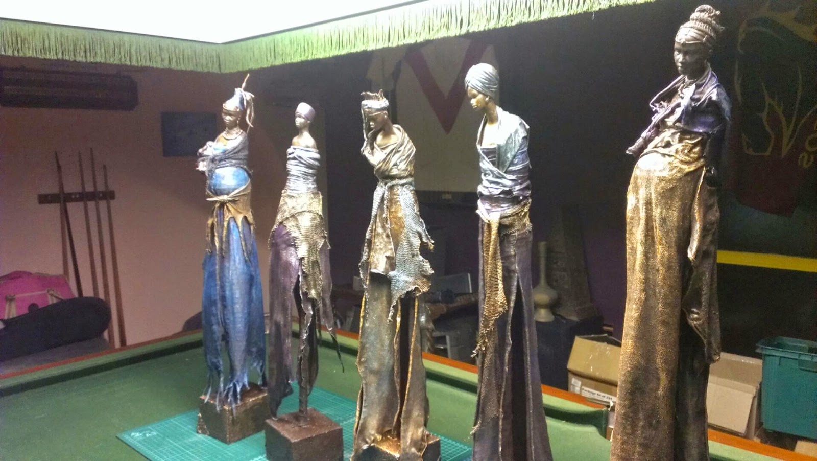 The Stampers Hut: Powertex Workshops Karen 30th Nov 2017