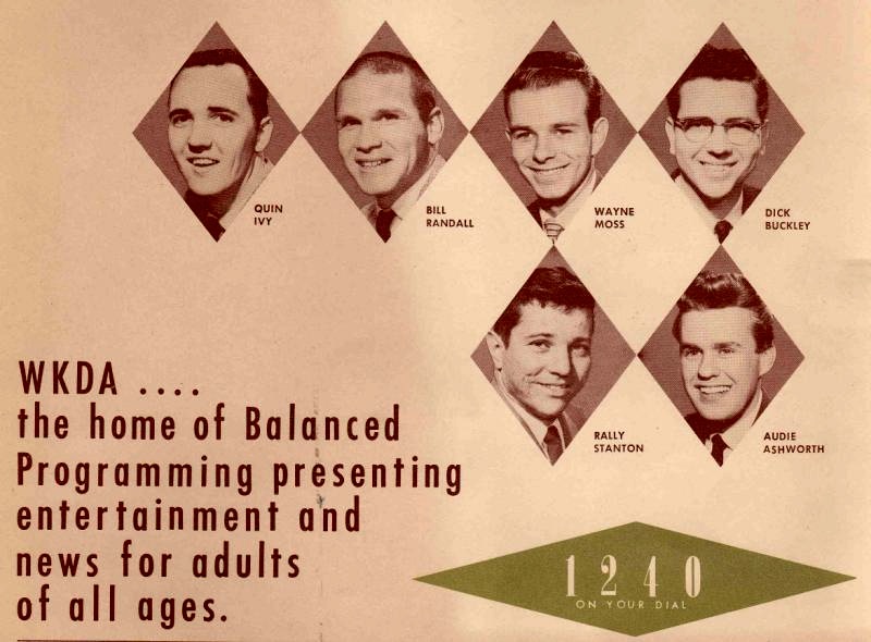 Nick's Radio Corner: WKDA Nashville Jocks 1961