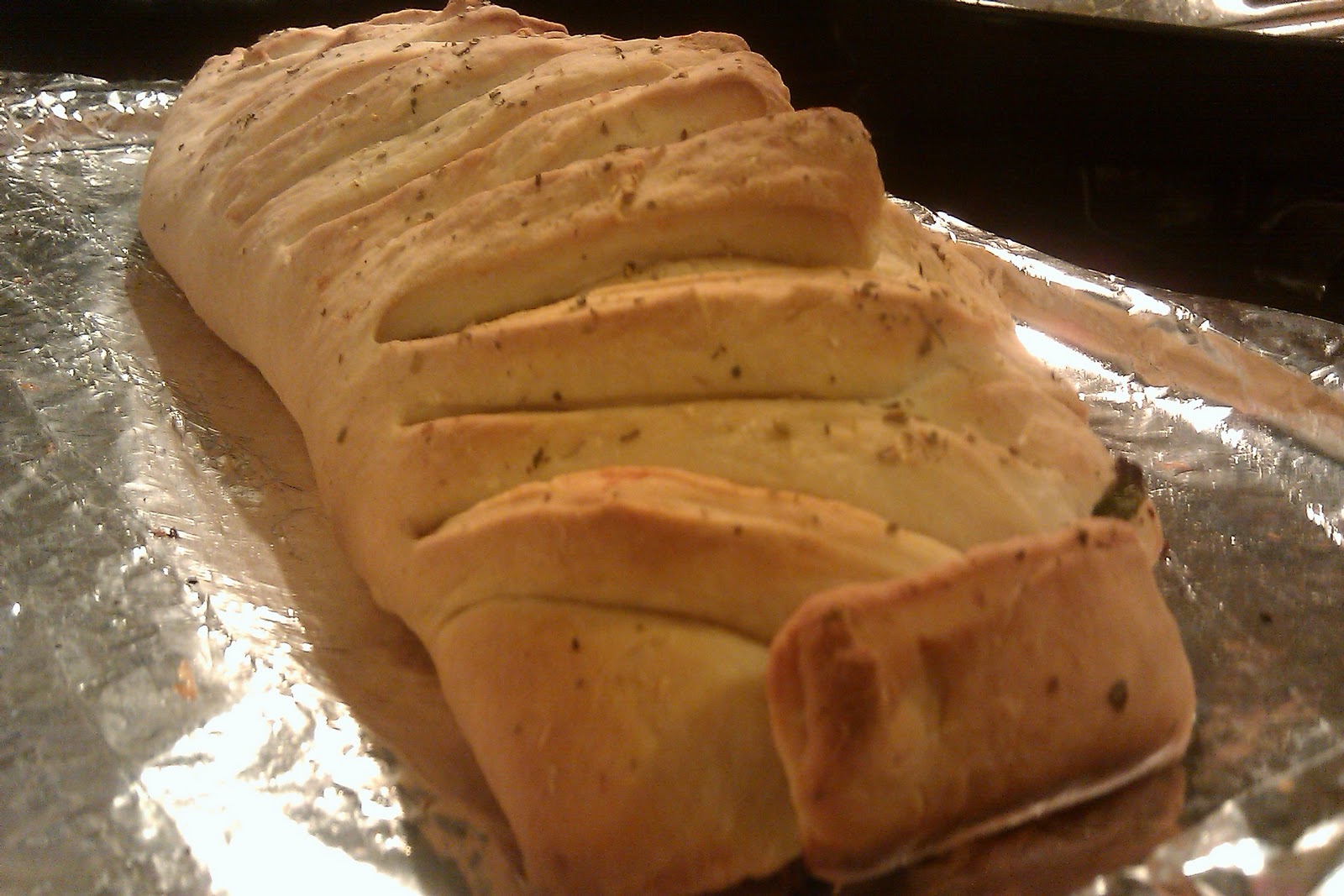 For the Love of Food (and Eating!): Braided Calzones