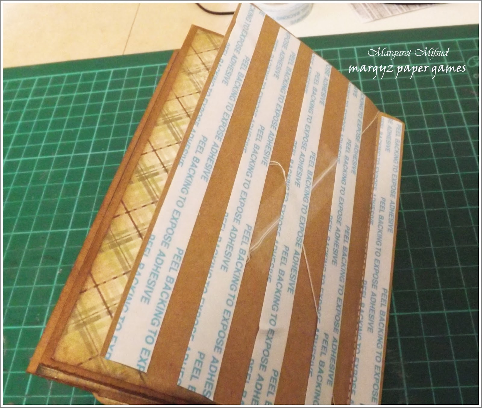 Margyz Paper Games: Photo Folio - Step by Step Tutorial - Part #2