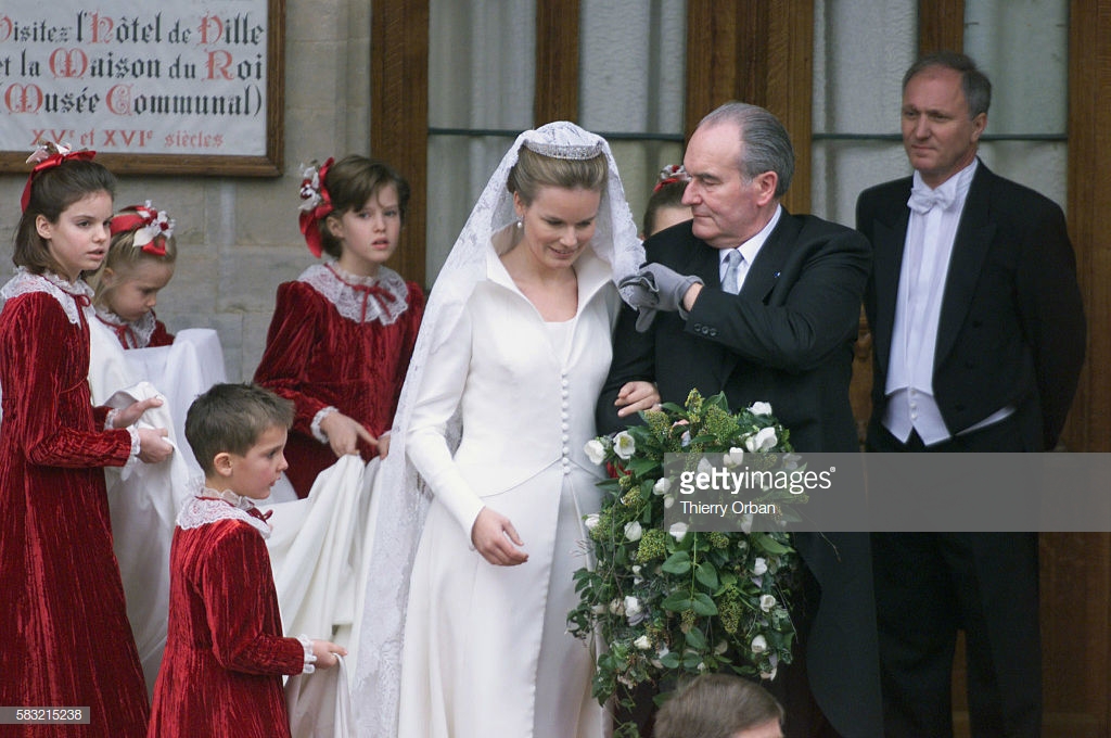 Queen Mathilde: Wedding Day: Civil Ceremony