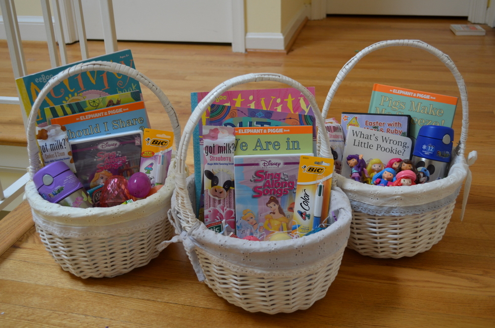 Disco Mom Takes on the World: The Girls' Easter Baskets