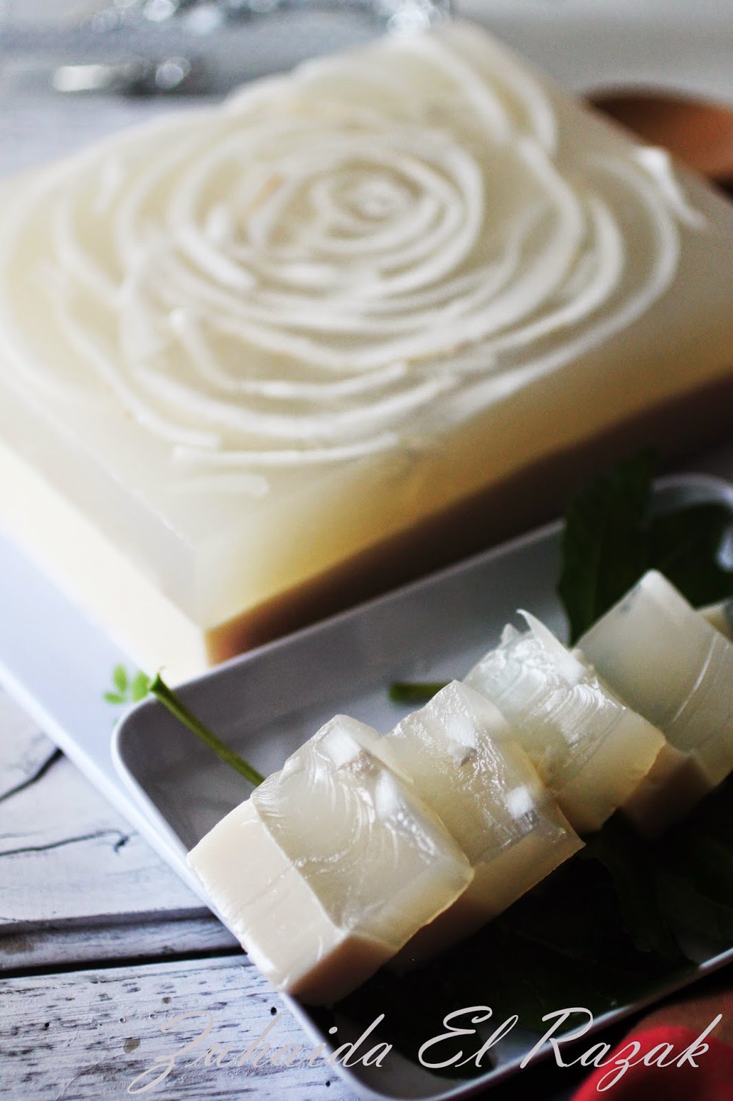 AGAR-AGAR KELAPA MUDA BERLAPIS SANTAN | AIR TANGAN ZUHAIDA