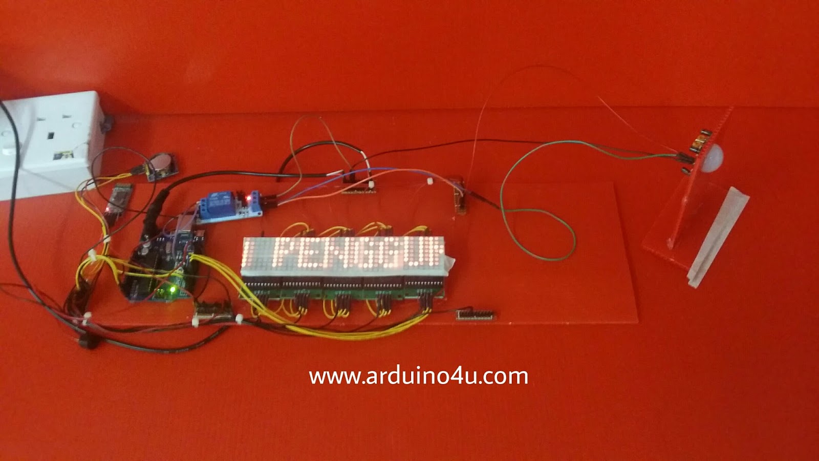 Projek Elektronik Arduino4u.com: 98. Nursing room indicator.