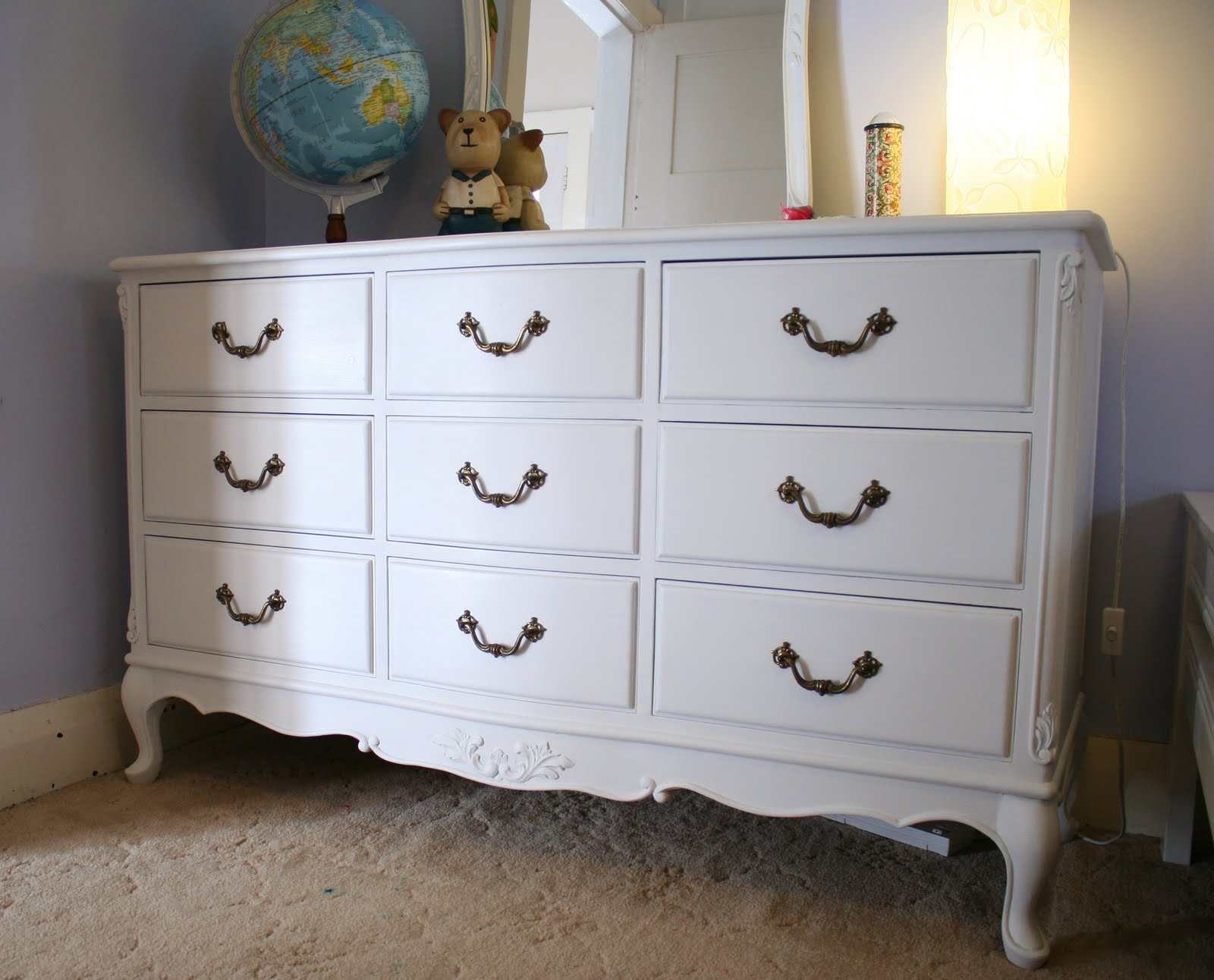 Lilyfield Life: Vintage French Style Drawers, now fresh and white