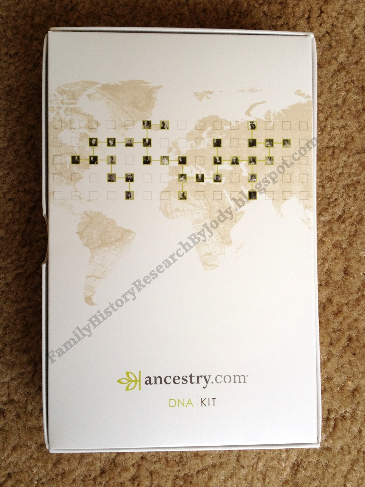 Family History Research by Jody Lutter: AncestryDNA Kit Received