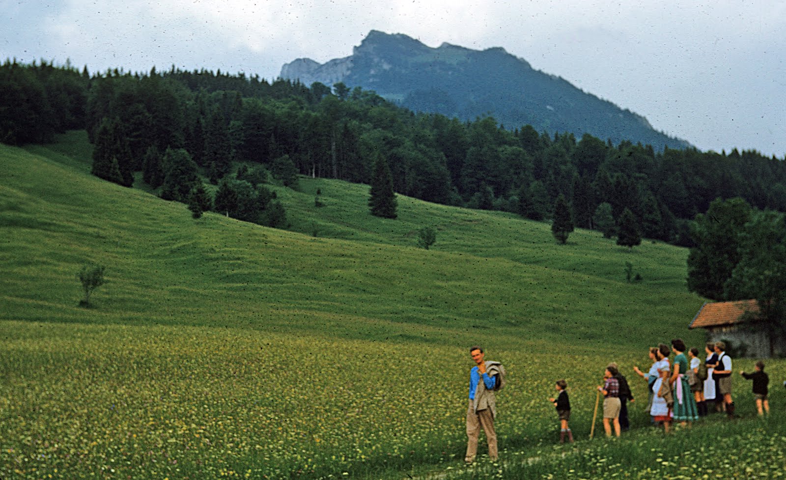 Hasler History: Haslers in Europe 1955 Pix