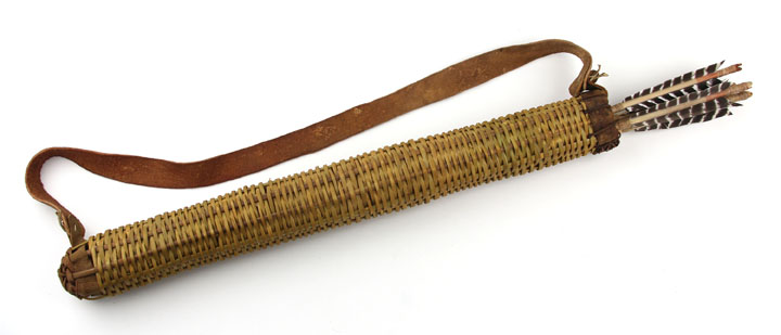 Contemporary Makers: 2013 CLA Live Auction: A Choctaw Style Bow, Quiver ...