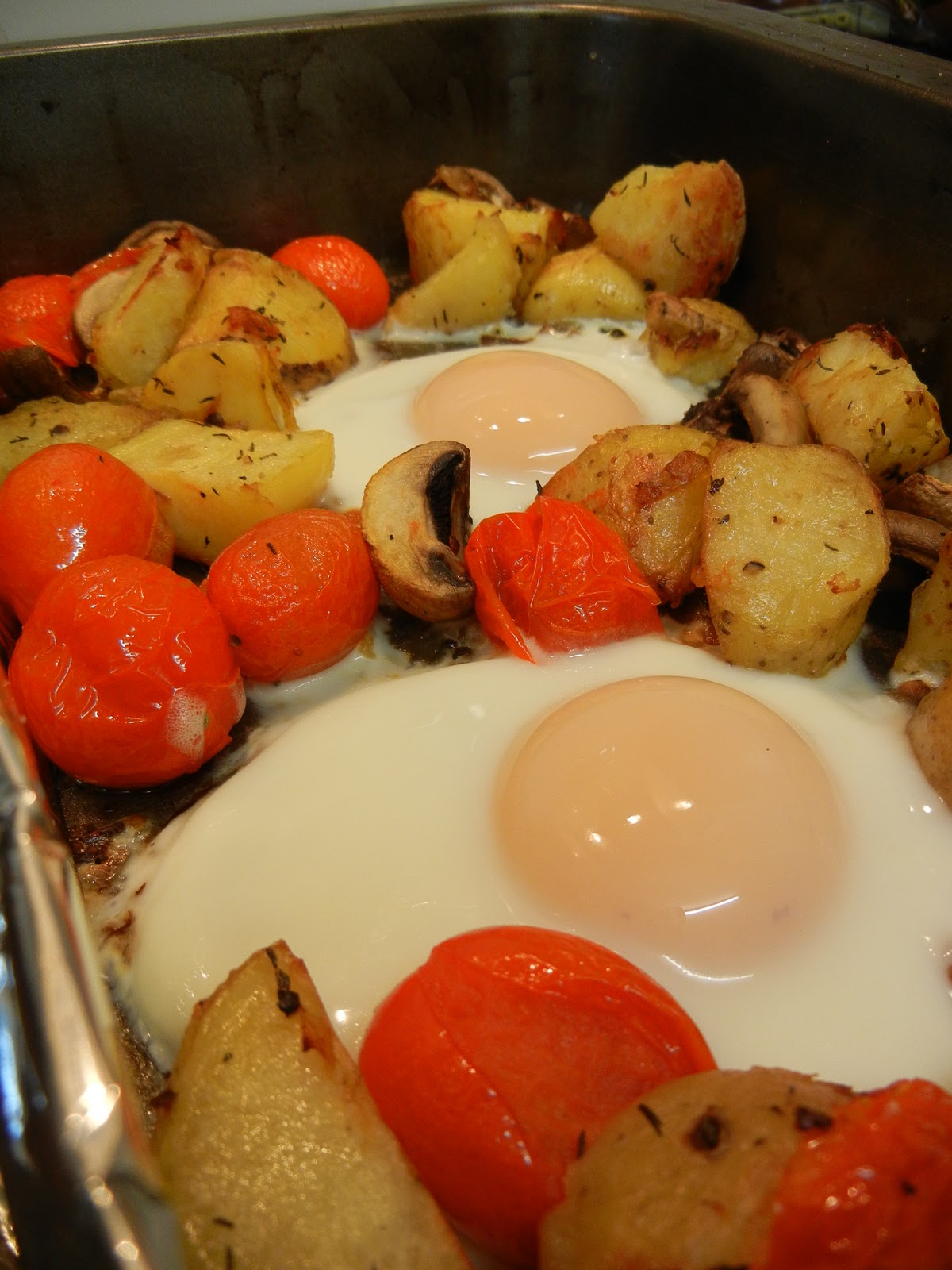 Oven Lovin': All In One Veggie Breakfast