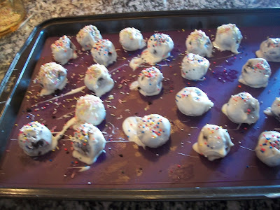 Then let the cake pop truffle balls cool and harden. Store them in the ...