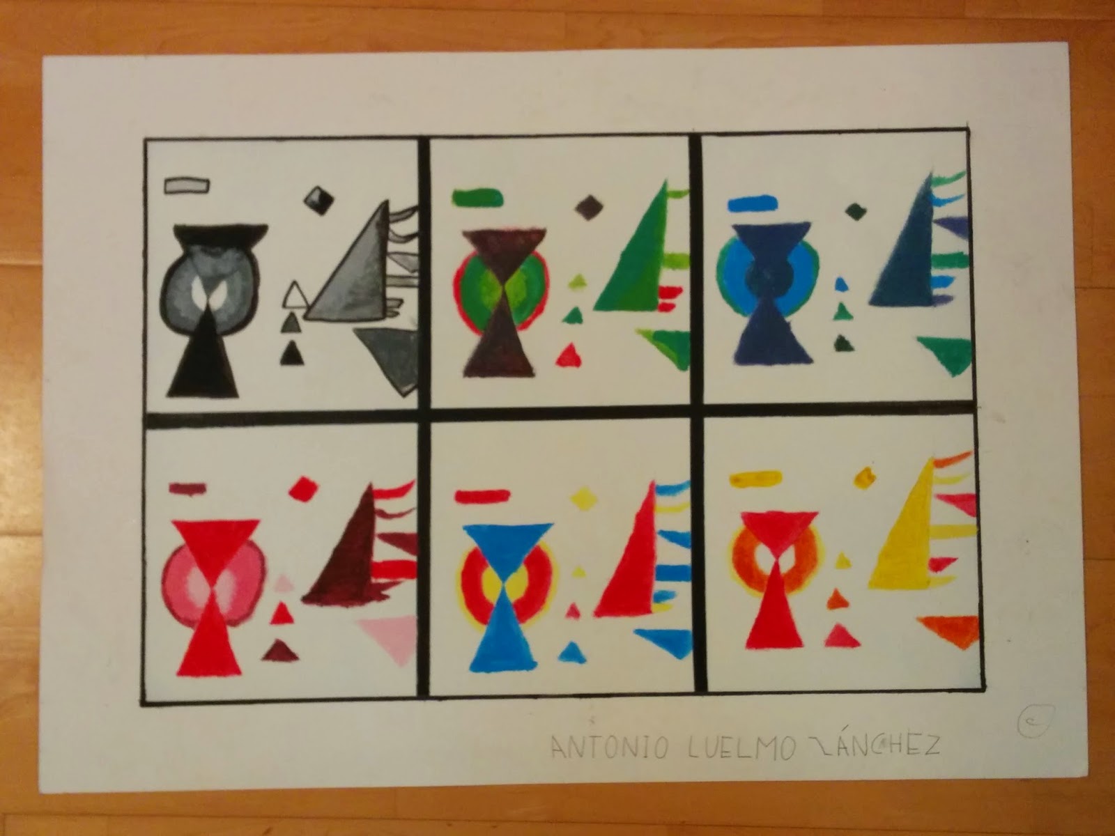 ANTONIO_LUELMO_SÁNCHEZ-AIG1: 06/Serie de combinaciones cromáticas. Armonías