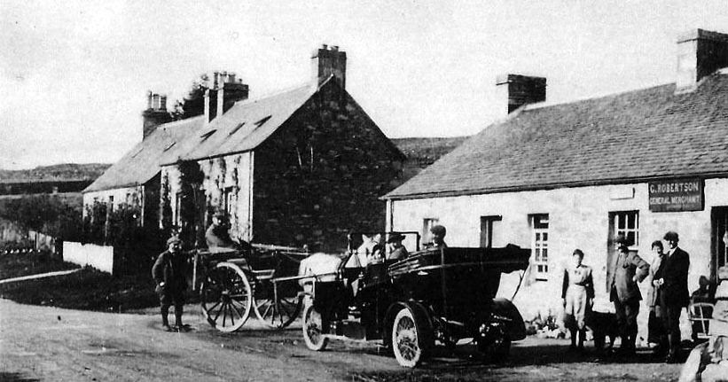 Tour Scotland: Old Photograph Calvine Scotland