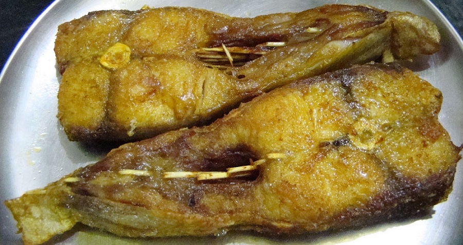 Bengali Kadai: Chital Mache Petir Kalia