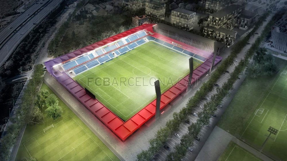ESTÁDIOS E ARENAS: NOVO MINI ESTÁDIO DO BARCELONA
