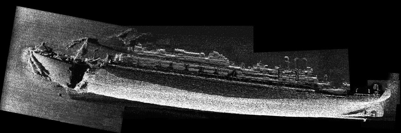The Captain's Table: Images of the HMHS Britannic Wreck Site