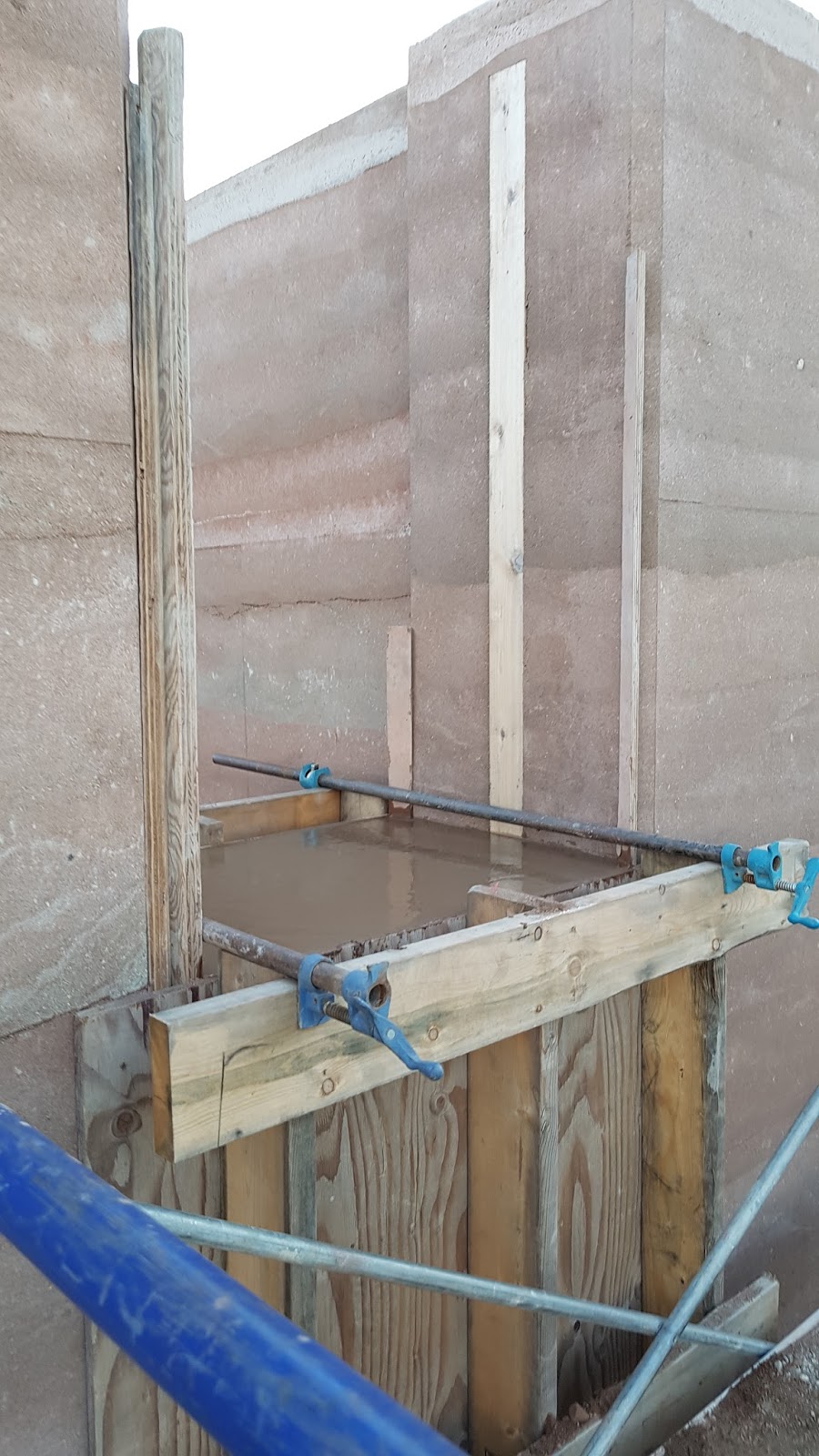 Rammed Earth Saskatchewan Canada: Rammed Earth House Walls Are Completed!