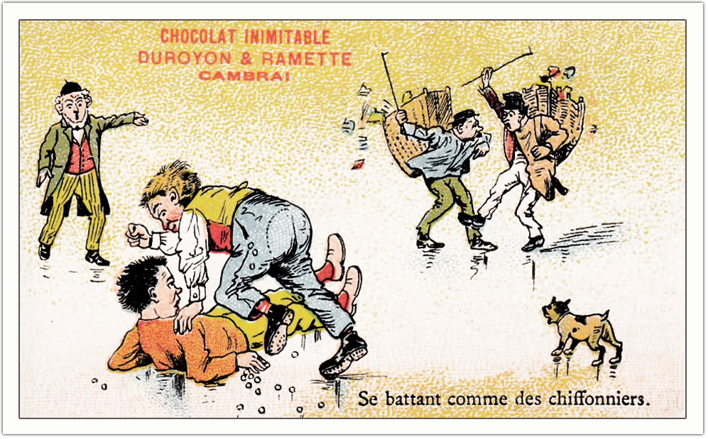 Comment ça se dit en français?: se battre comme des chiffonniers Comment ça se dit en français?: se battre comme des chiffonniers