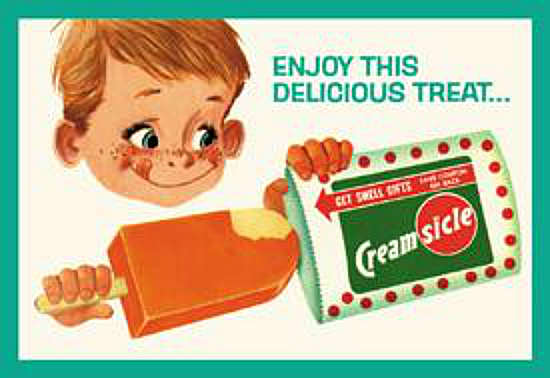 Dying for Chocolate: ORANGE CREAMSICLE TRUFFLES: National Creamsicle Day