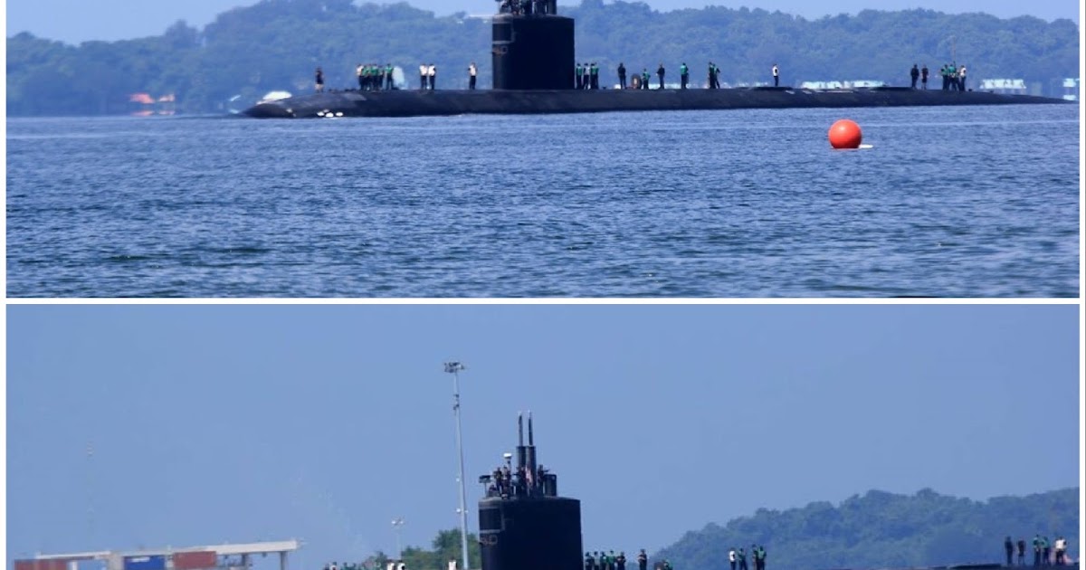 USS Greeneville sub arrives in Subic Bay | SubicNewsLink