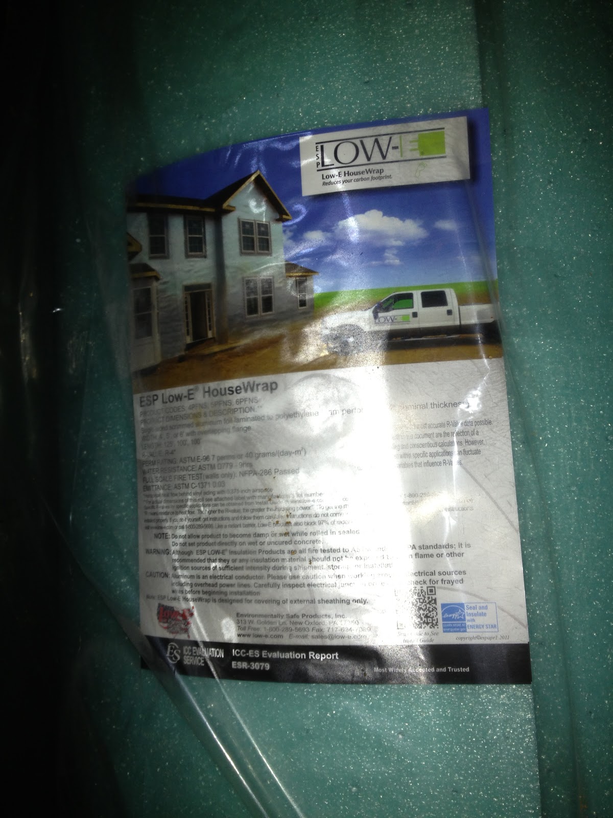 Building a Ryan Homes Ravenna: House Wrap