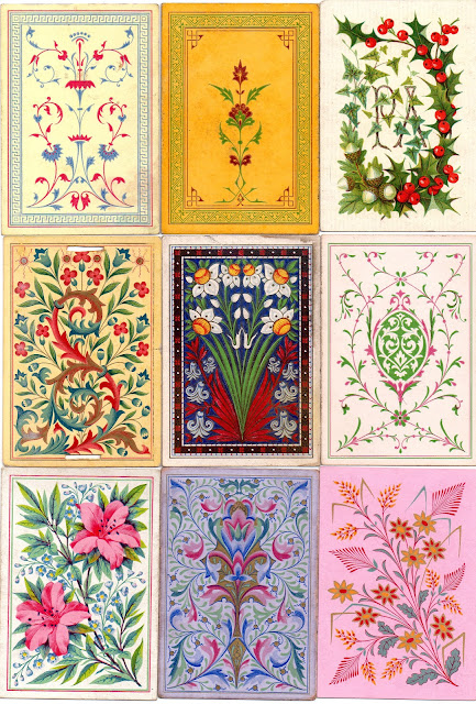 Playing cards and their history: 14: BACK DESIGNS