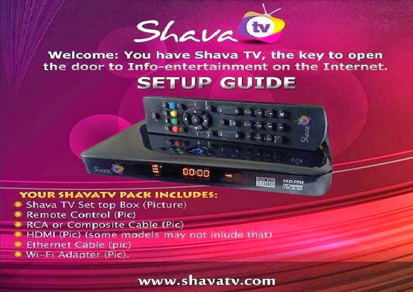 Shava Tv: Shava tv device information