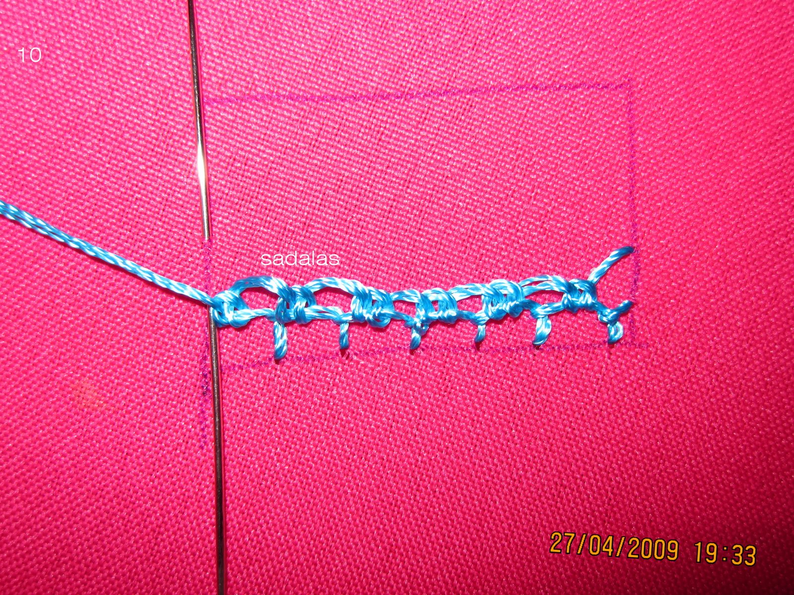 Sadala's Embroidery: Tutorial: Net Knots