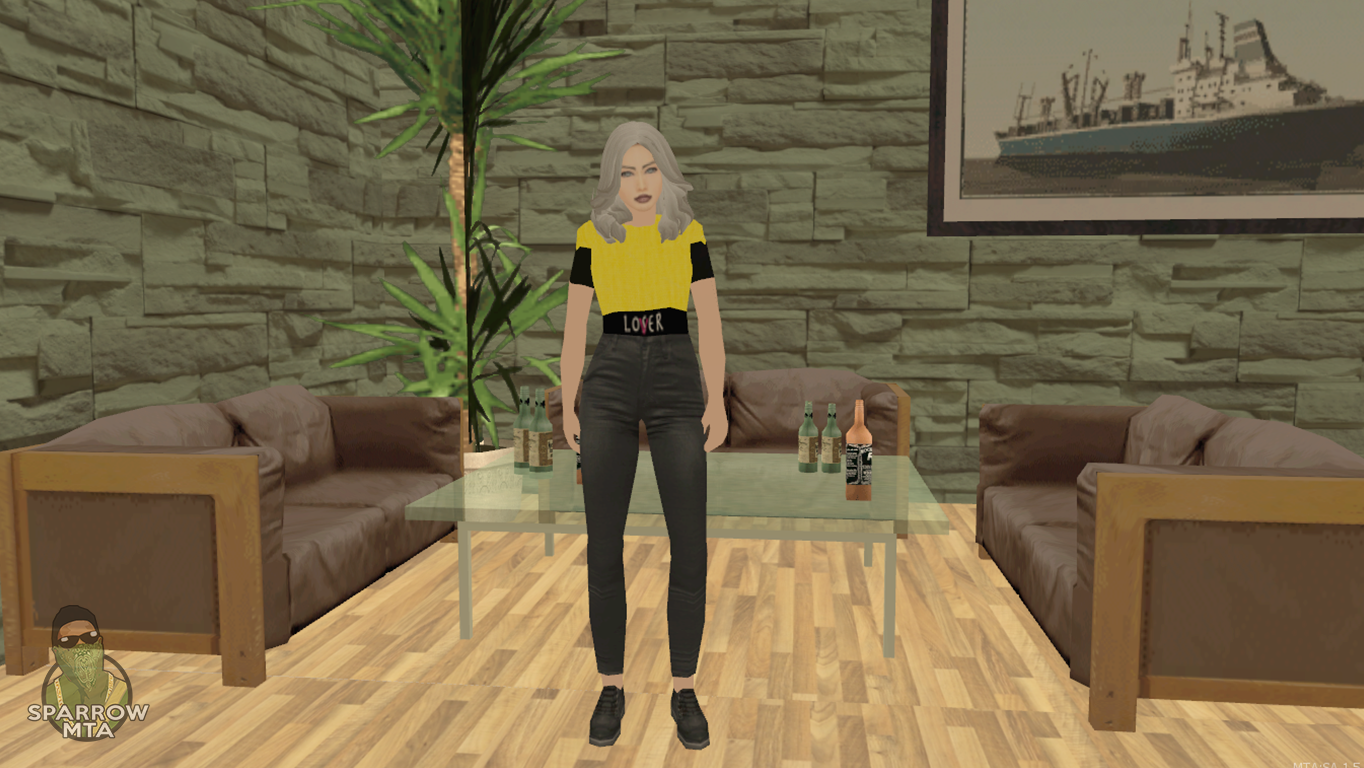 MTA SA Girl Skin Scripti