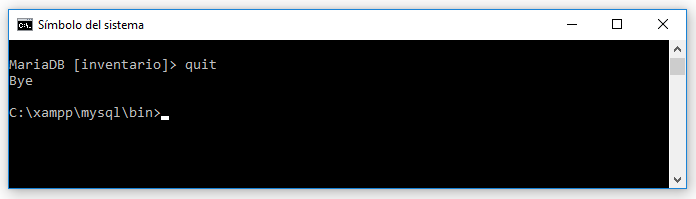 Comandos básicos de Mysql desde consola Windows - Blog de Tecnologia ...