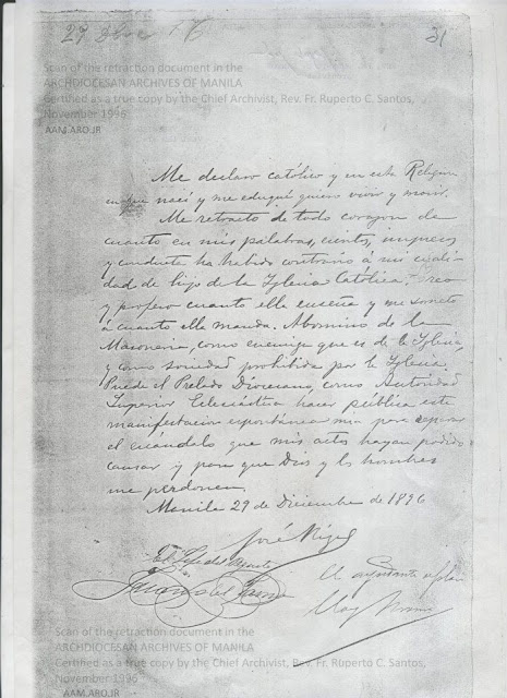 ka tony na banlawkasaysayan: Manila 29 de Deciembre de 1896 - Jose P ...