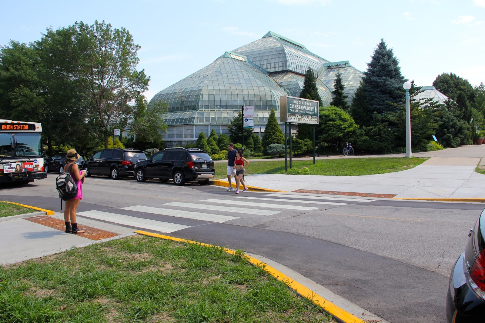 Bike Walk Lincoln Park: Improved crosswalk installed on Stockton!
