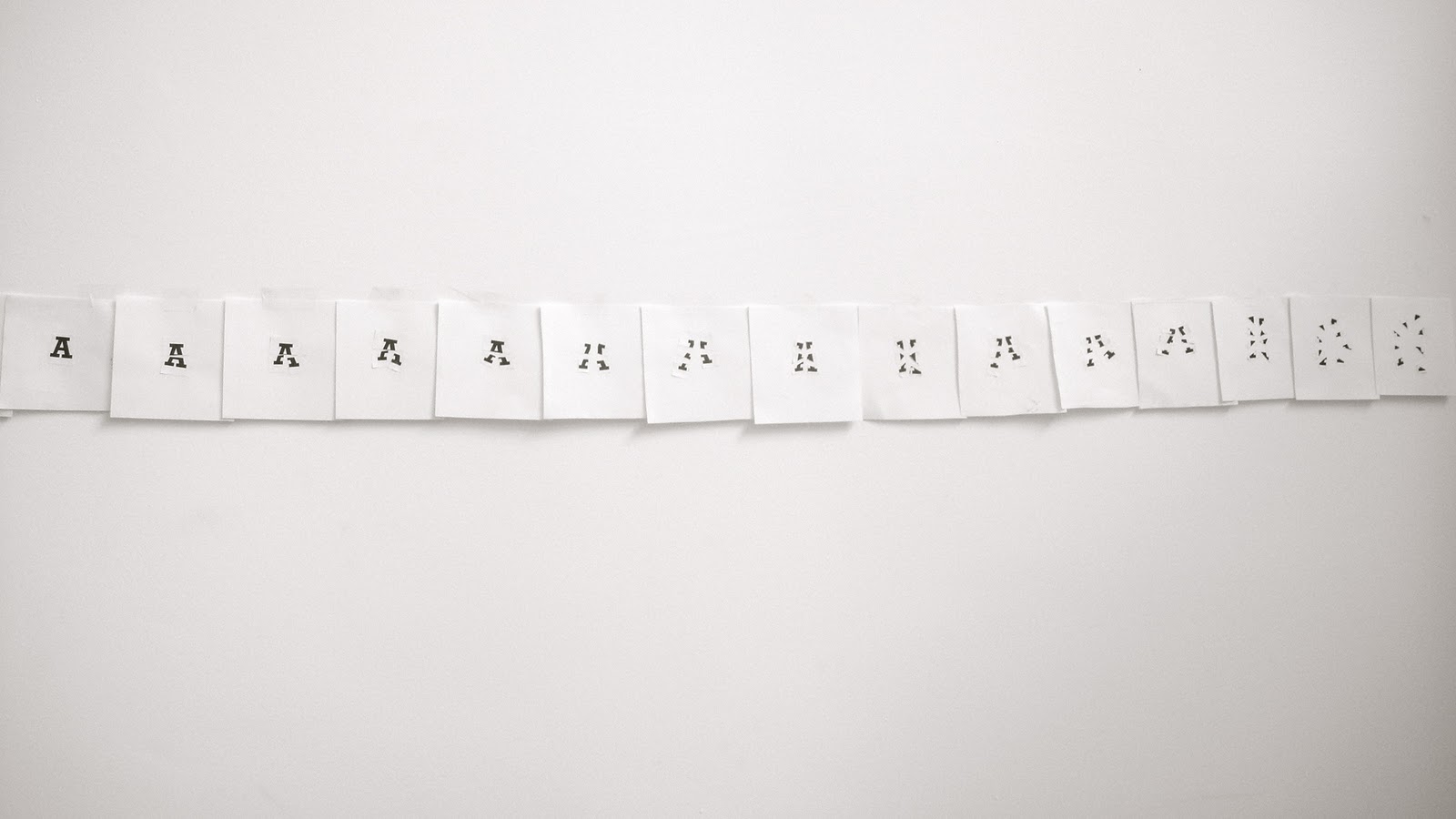 DESIGN PRACTICE: Letter Manipulation