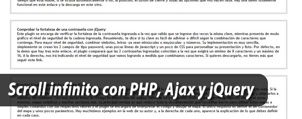 Side Master Scroll Infinito Php Mysql Ajax Jqueryjs